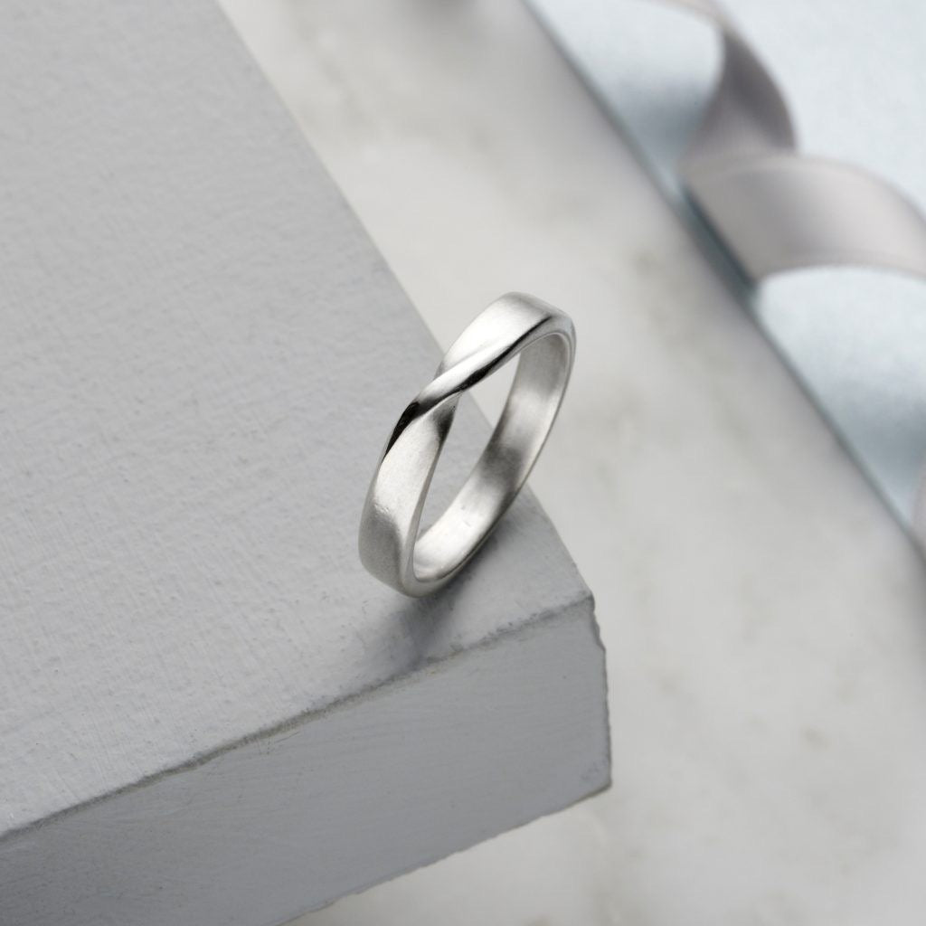 925 pure Silver Mobius Ring – Reevaa